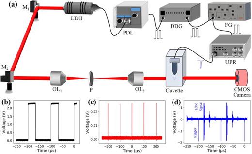 Time-resolved imaging of ultrasound waveform with synchronized laser illumination | Applied ...