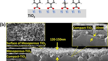 Titanium dioxide surface energy levels tuning by self-assembled ...