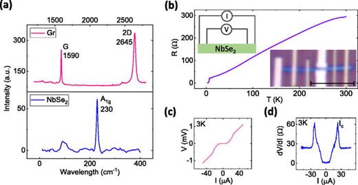 Charge to spin conversion in van der Waals metal NbSe2 | Applied ...