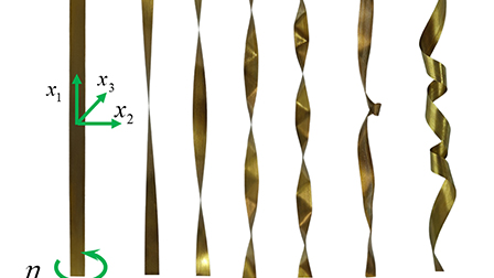 Morphology transitions of twisted ribbons: Dependence on tension and ...