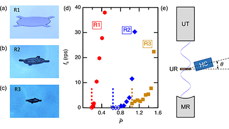 Size and shape dependent rotation characteristics of thin film ...