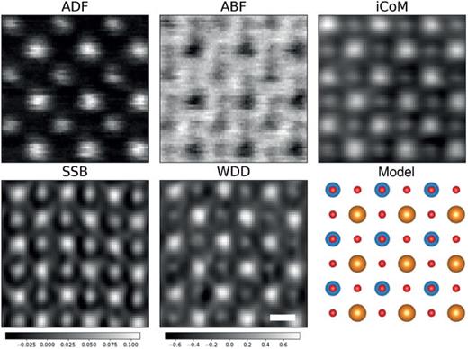 Overcoming contrast reversals in focused probe ptychography of thick ...