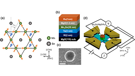 Thermal stability of non-collinear antiferromagnetic Mn3Sn nanodot ...