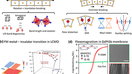 Strain and strain gradient engineering in membranes of quantum ...
