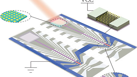 Near-zero-power infrared relay based on microfluidic switch and ...