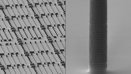 Direct-write projection lithography of quantum dot micropillar single ...