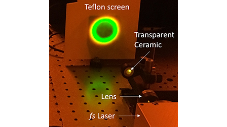 Nonlinear optical effects in polycrystalline transparent Al2O3 ceramics ...