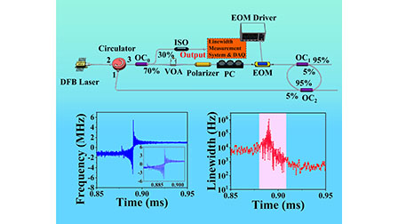 Dynamic exploration of laser linewidth compression in resonant feedback ...