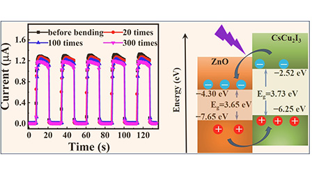 Lead-free perovskite/ZnO heterostructure for flexible visible-blind ultraviolet photodetection ...