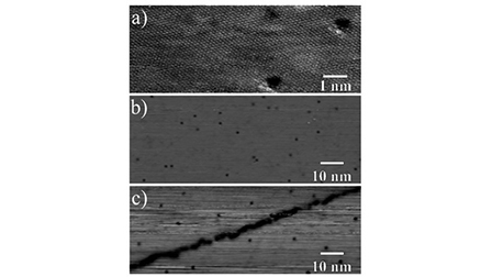 Natural formation of linear defect structures in MoS2 | Applied Physics ...