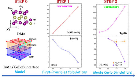 Strain-controlled Néel temperature and exchange bias enhancements in ...