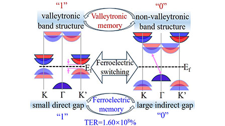 Ferroelectric control of valleytronic nonvolatile storage in HfCl2 ...