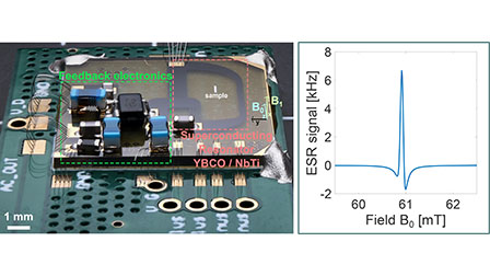 Superconducting microwave oscillators as detectors for ESR spectroscopy ...