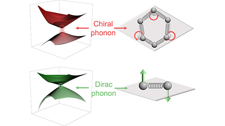 Topological Dirac and chiral phonons in isotope-substituted single ...