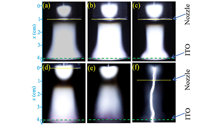 Generation of a large-diameter diffuse plume in an atmospheric pressure ...