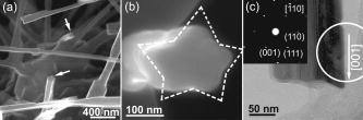 Star-shaped cyclic-twinning nanowires | Applied Physics Letters | AIP ...