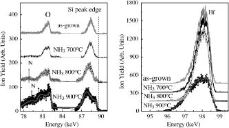 Nitridation for HfO2 high-k films on Si by an NH3 annealing treatment ...