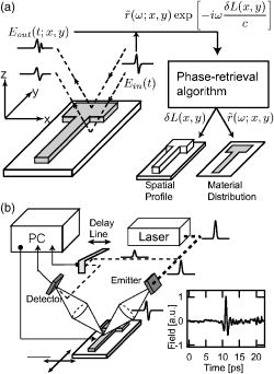 Reflection-type pulsed terahertz imaging with a phase-retrieval ...