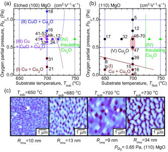 Epitaxial growth of high mobility Cu2O thin films and application to p ...