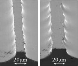 Effect of waveguide sidewall roughness on the threshold current density ...