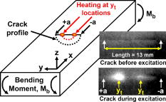 Measurement of crack opening stresses and crack closure stress profiles ...