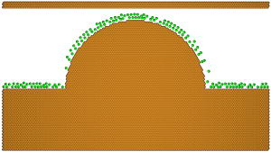 Investigation into the lateral junction growth of single asperity ...