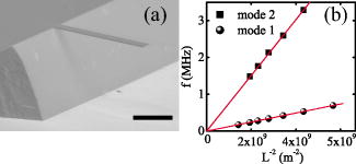 Size-dependent effective Young’s modulus of silicon nitride cantilevers ...