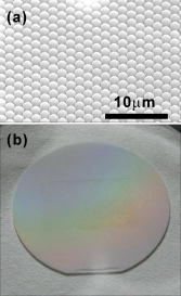 Output power enhancement of light-emitting diodes via two-dimensional ...