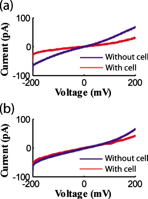 Gigaohm resistance membrane seals with stealth probe electrodes ...