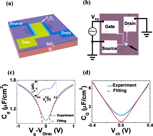 Measurements and microscopic model of quantum capacitance in graphene ...