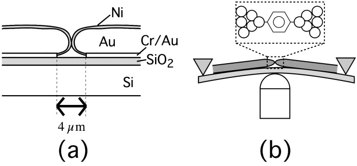 Magnetoresistance of single molecular junctions measured by a ...