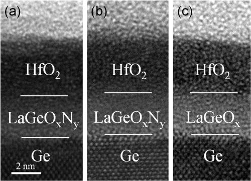 Electrical properties of HfO2/La2O3 gate dielectrics on Ge with ...