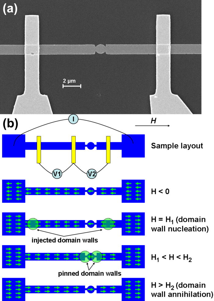Domain wall induced magnetoresistance in a superconductor/ferromagnet ...