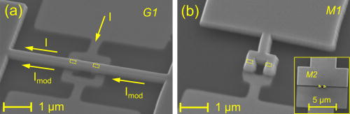 Superconducting quantum interference devices with submicron Nb/HfTi/Nb ...