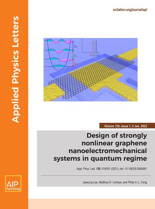 Volume 120 Issue 1 | Applied Physics Letters | AIP Publishing