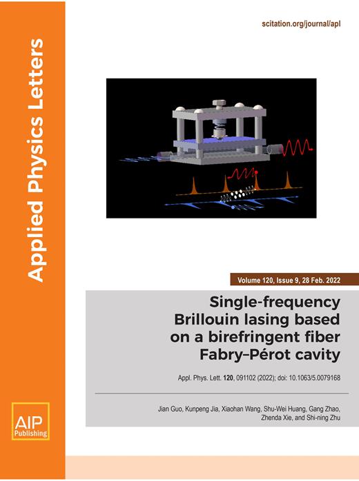 Volume 120 Issue 9 | Applied Physics Letters | AIP Publishing
