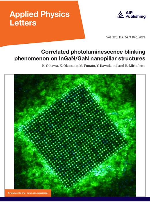 Applied Physics Letters | AIP Publishing