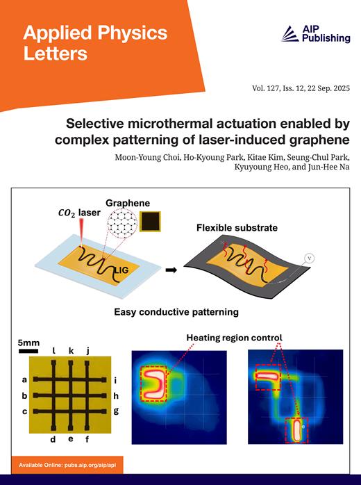 Applied Physics Letters | AIP Publishing