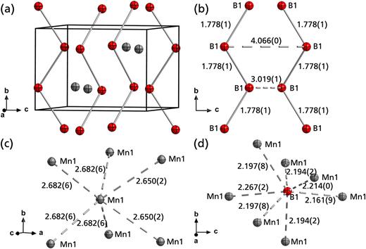 CrB-type, ordered α-MnB: Single crystal structure and spin-canted ...