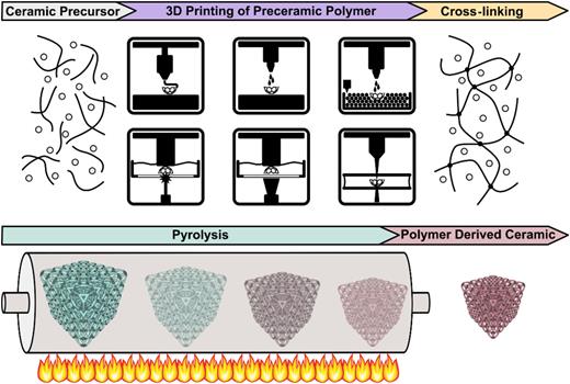Additive manufacturing of polymer derived ceramics: Materials, methods ...