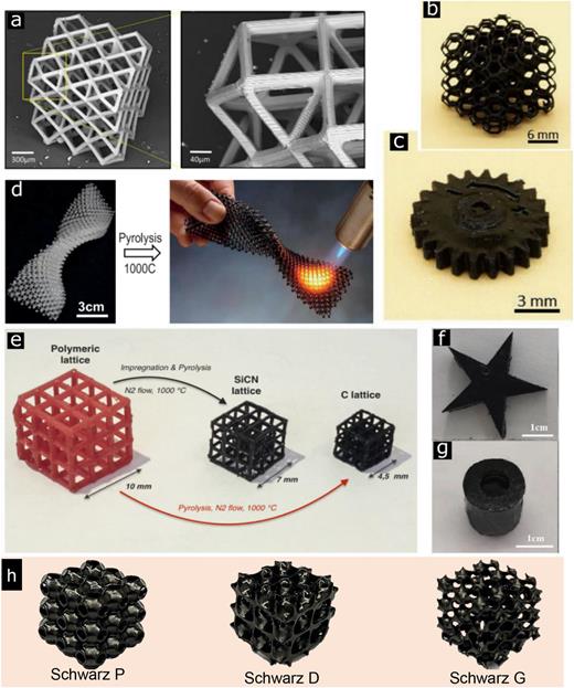 Additive manufacturing of polymer derived ceramics: Materials, methods ...