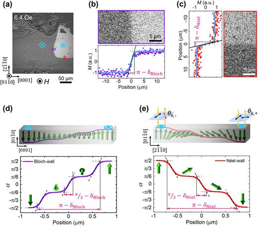 Magnetic octupole domain evolution and domain-wall structure in the noncollinear Weyl ...
