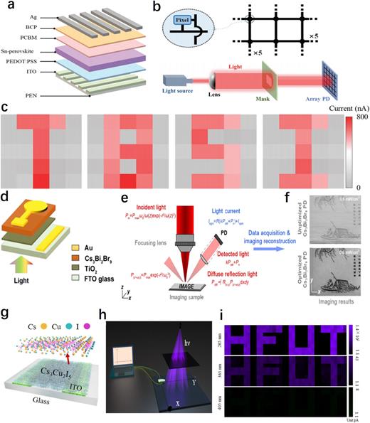 Recent advances in bioinspired vision sensor arrays based on advanced ...