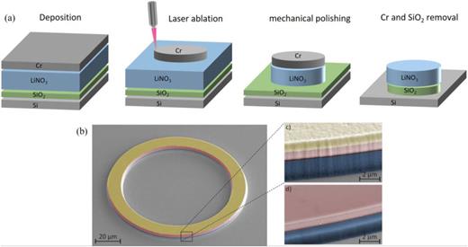 Fabrication and photonic applications of Si-integrated LiNbO3 and ...
