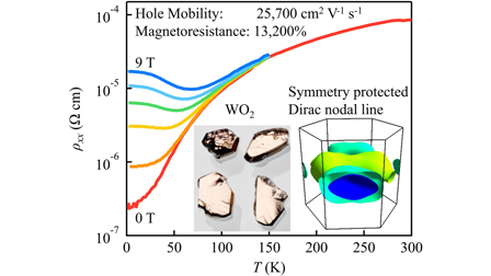 Topological electronic structure and transport properties of the ...