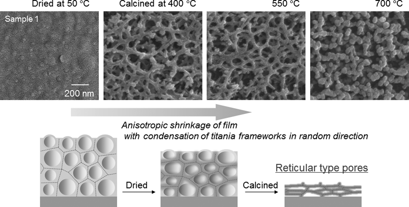 Macrostructure-dependent photocatalytic property of high-surface-area ...