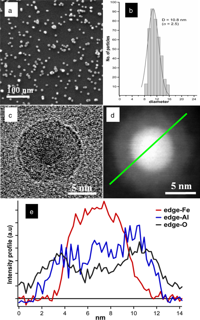 Single-step gas phase synthesis of stable iron aluminide nanoparticles ...