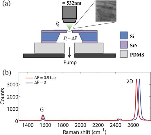Anisotropic straining of graphene using micropatterned SiN membranes ...