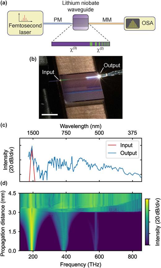 Fabrication of periodically poled lithium niobate waveguides for broadband nonlinear photonics ...