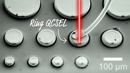 Microring quantum cascade surface emitting lasers | APL Photonics | AIP Publishing